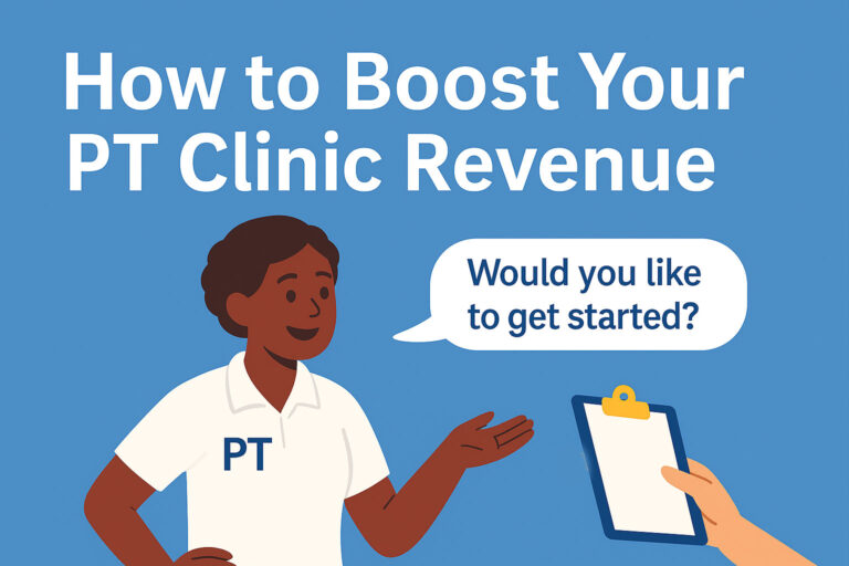 How to Boost Your PT Clinic Revenue